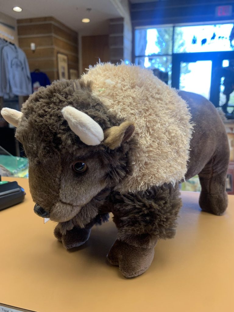 Bison 13" Stuffed Animal - Museum of the Mountain Man